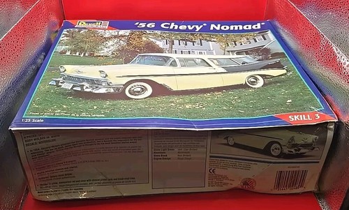 Revell 56 CHEVY NOMAD 265 V8 1956 Model Car Kit 1/25 New 85-2489 ...