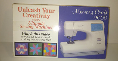 Janome Memory Craft 9000 owners instructional video tape | eBay