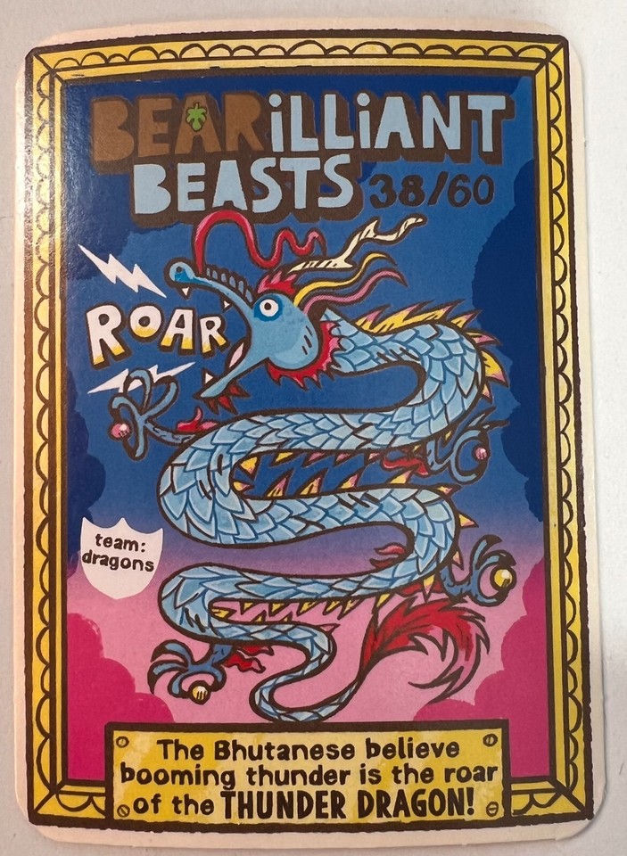 Bearilliant Beasts - Bear Yoyo Cards - Regularly updated | eBay UK