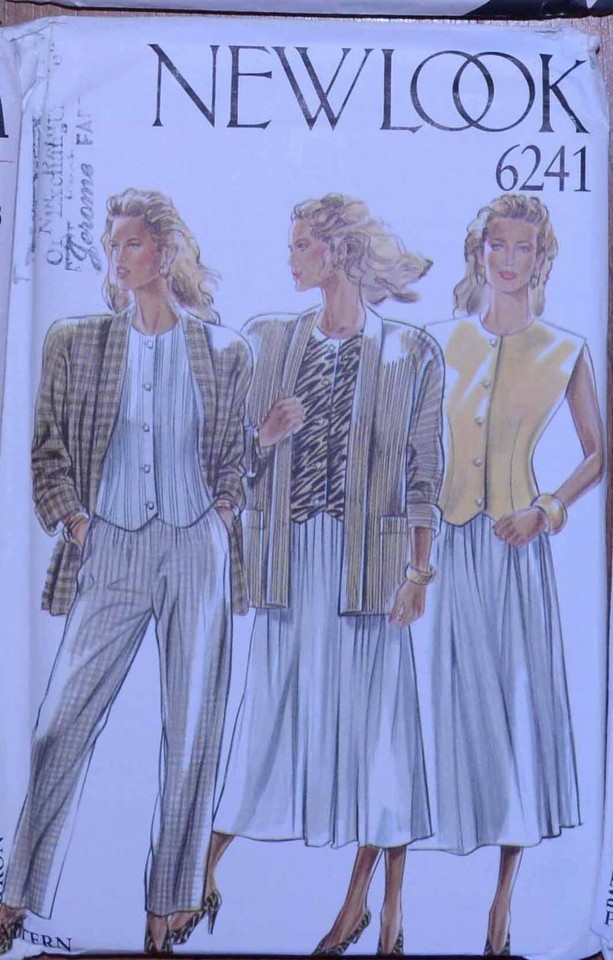 New Look Sewing Patterns Women's Multi-sized 8-18 Bust 34-44 +Handbags ...