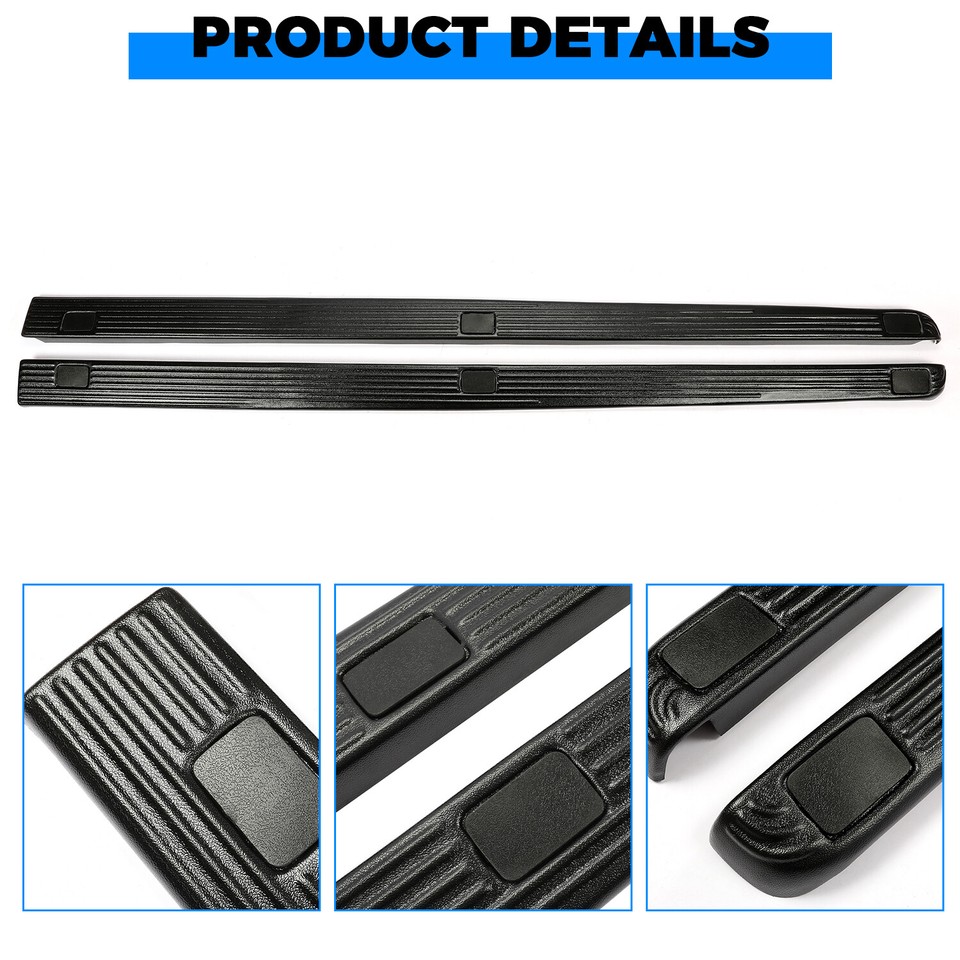 For 02-16 Ford F250 F350 Super Duty 8.0' Bed Side Rail Top Molding ...
