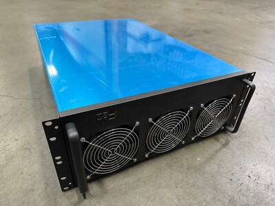 4U Rackmount Server Case / 8 GPU Mining AI Data Science ATX USB Fans | eBay