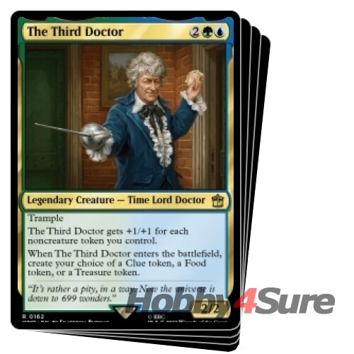 The Third Doctor X4 M/NM Magic: The Gathering MTG Universes Beyond ...