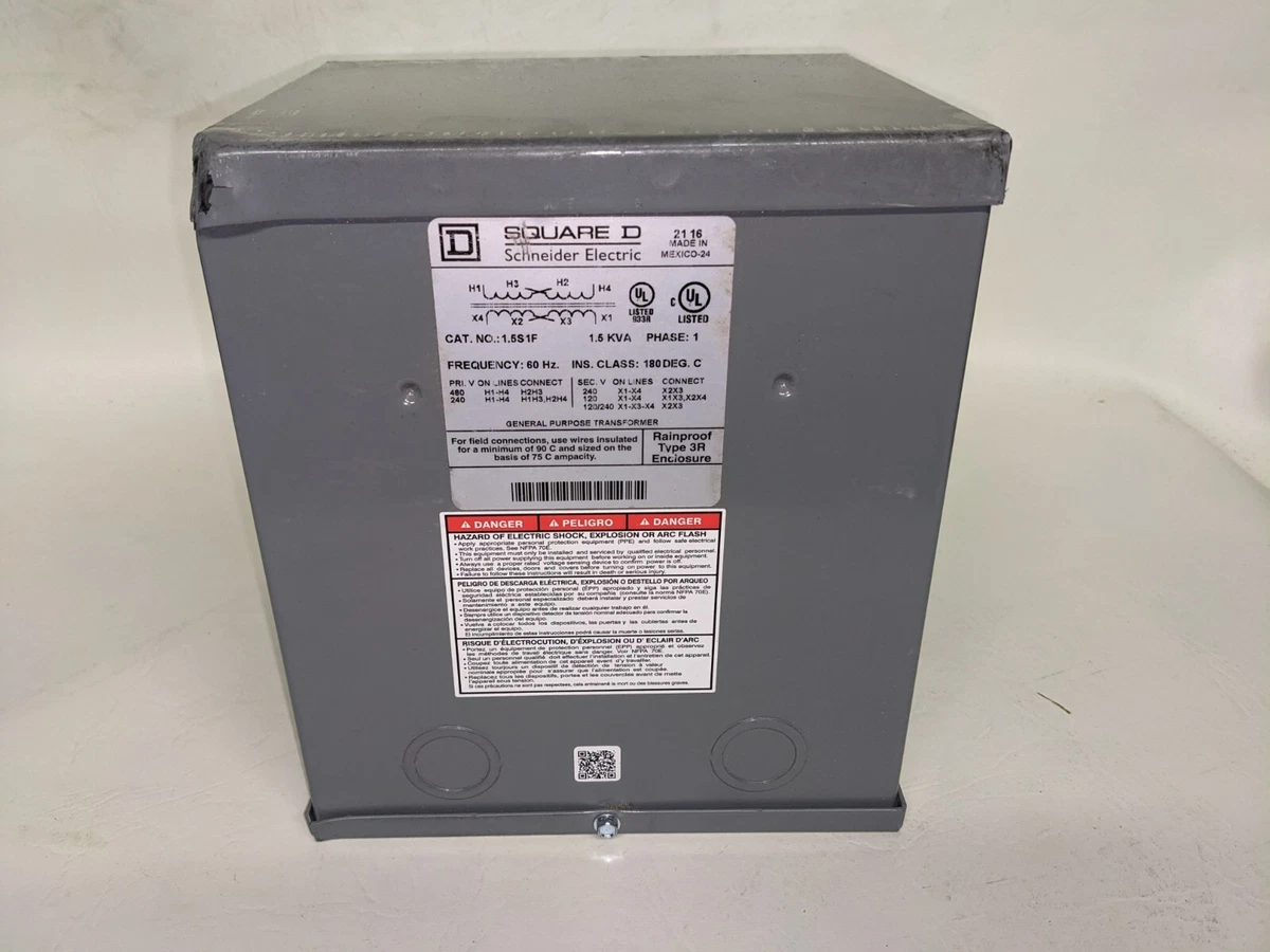 Square D General Purpose Transformers; Power Rating (kVA):, 47% OFF