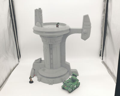 Tau Themed Outpost Tower Building Tabletop Wargaming Terrain Scenery ...