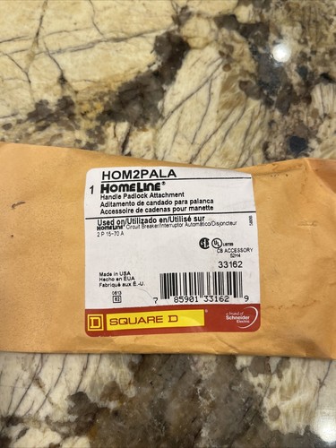 Homeline HOM2PALA Handle Padlock Attachment For 2P 15 to 70Amp 2 Pole ...