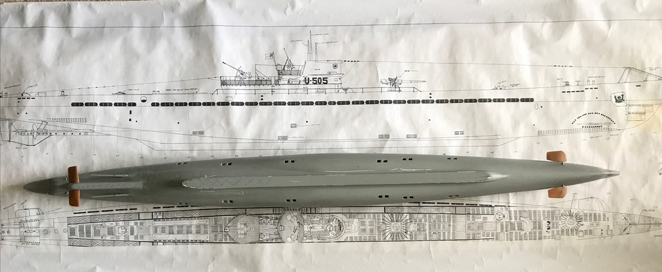 U-505 Type IXc RC Model Submarine 1:48 Scale | eBay