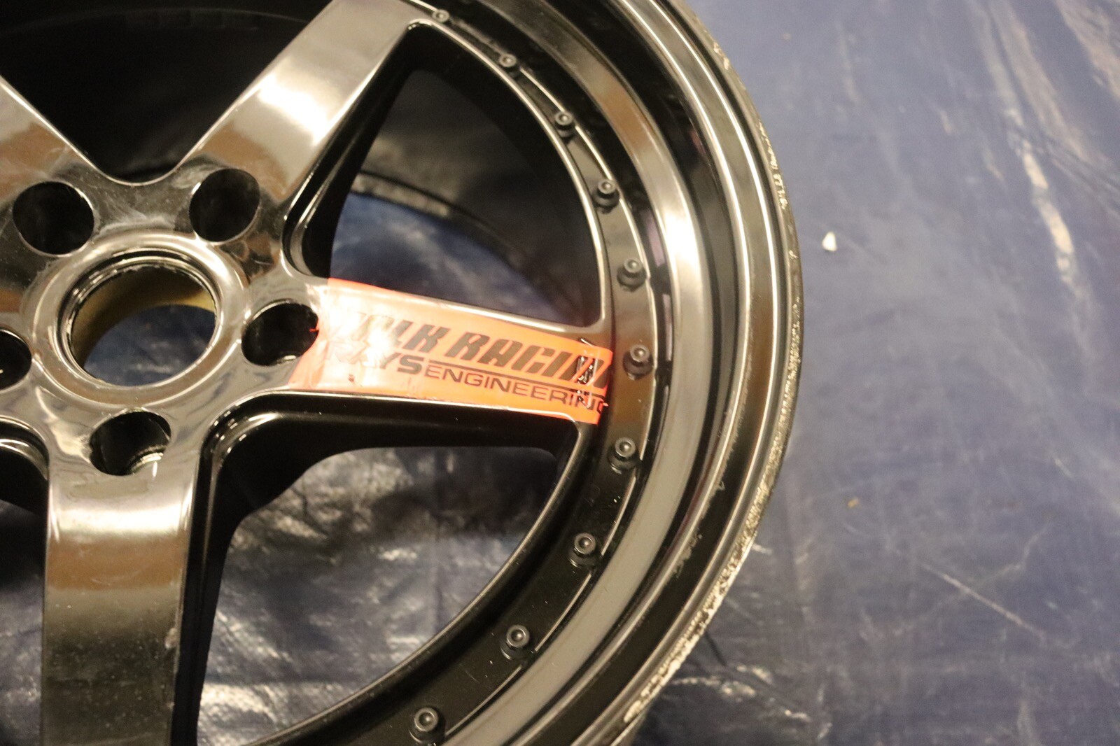 2019 HONDA CIVIC TYPE-R FK8 ESR CS5 WHEEL 18X9.5 +22 OFFSET 4/4 *SLIGHT ...