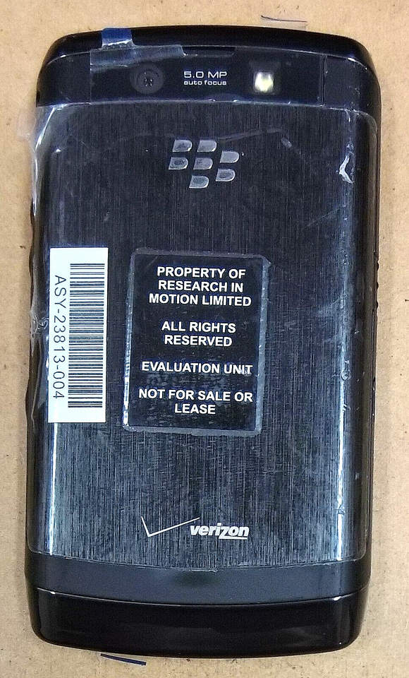 BlackBerry Storm 3 III 9570 - Black ( Verizon ) Unreleased Prototype ...