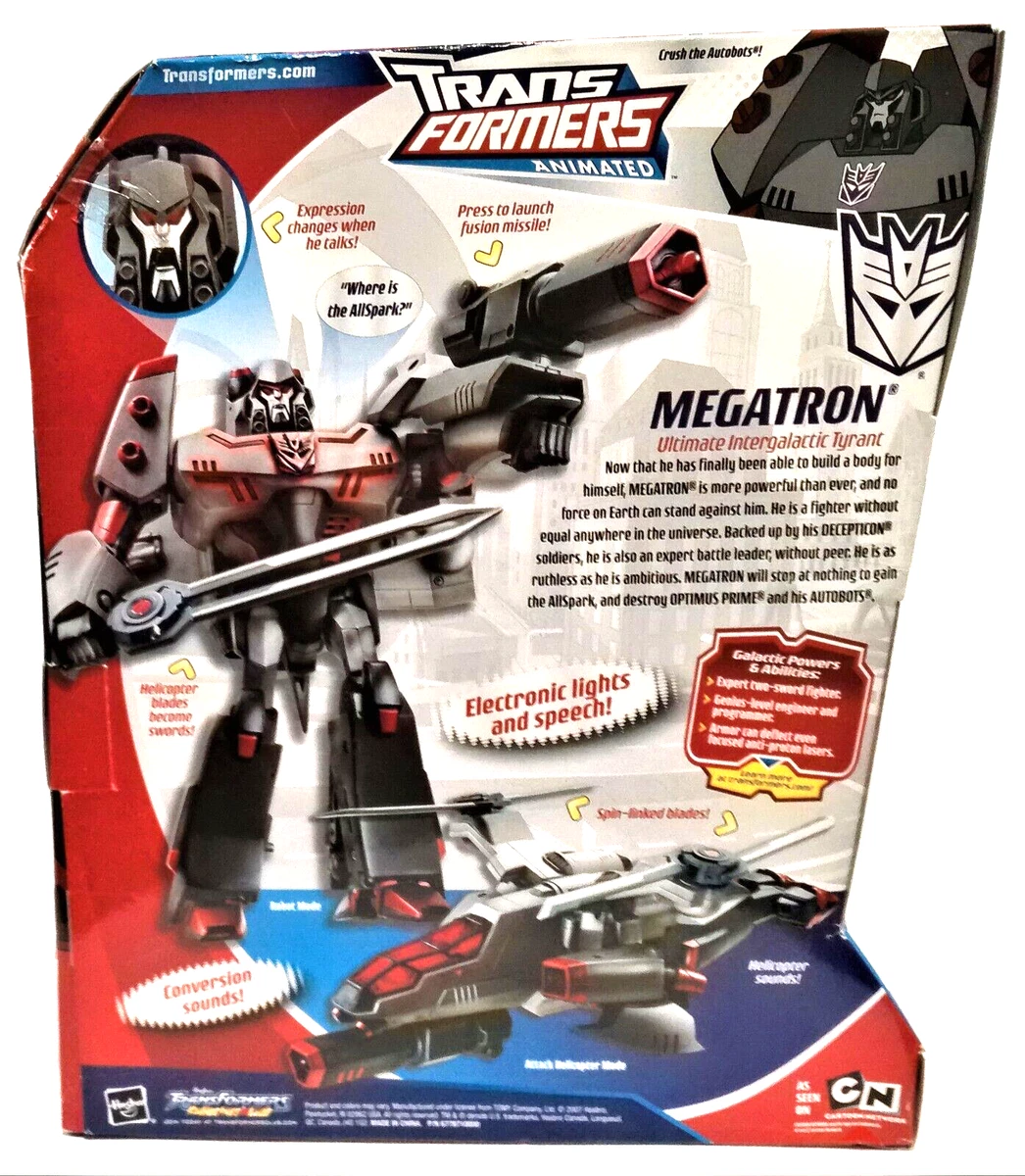 Transformers Animated Megatron Helicopter