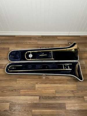 Vintage Conn Trombone With Case - PARTS & REPAIR | eBay