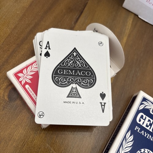 BALLY’S CASINO USED PLAYING CARDS BLUE & Red DECK Gemaco | eBay