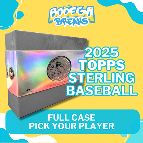 Ronald Reagan - 2025 Topps Sterling Baseball - 4 Box Hobby Case Break ...