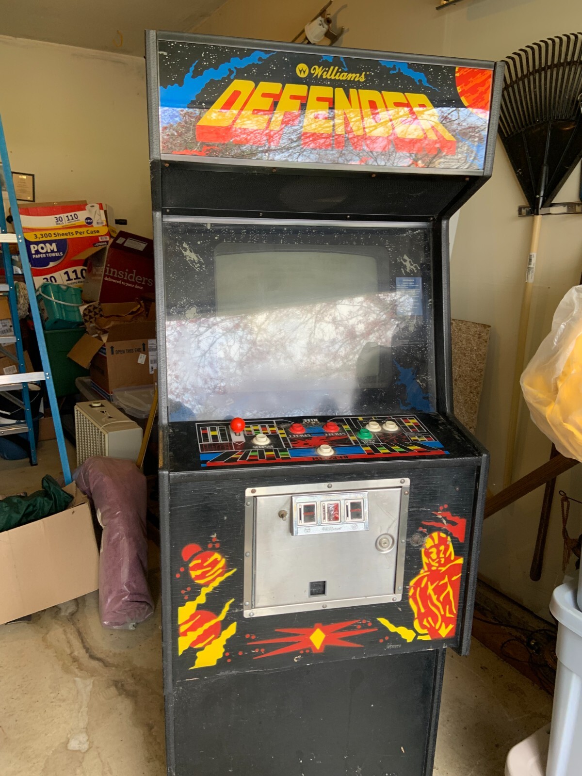 Williams Defender arcade game | eBay