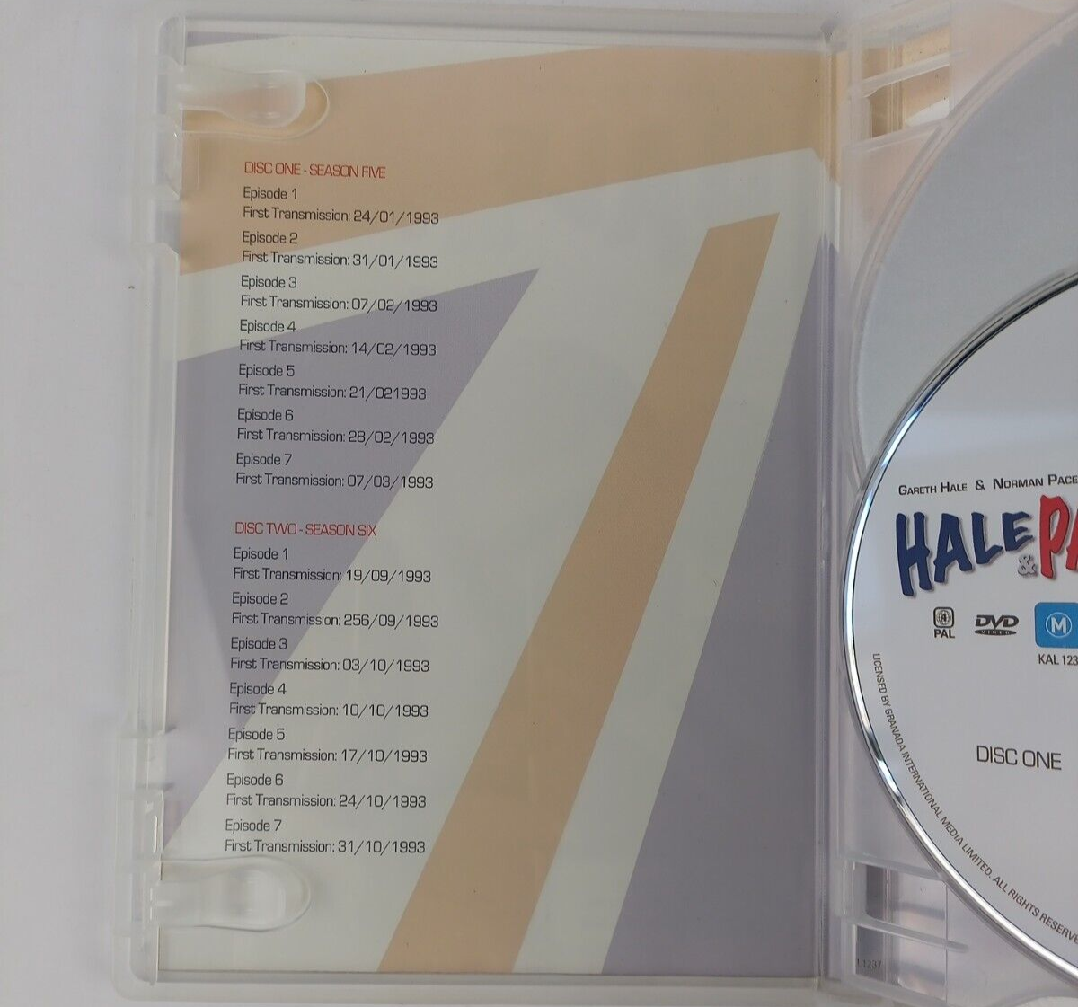 Hale & Pace : 3 Disc - Series 5 & 6 includes Greatest Hits (DVD, 1992 ...