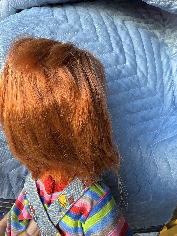 Chucky Action Figure 15" Childs Play Talking Scarred Chucky Doll Mezco ...