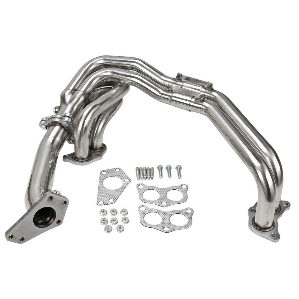 NEW Stainless Exhaust Header Kit For Subaru Impreza WRX / STI EJ205 ...