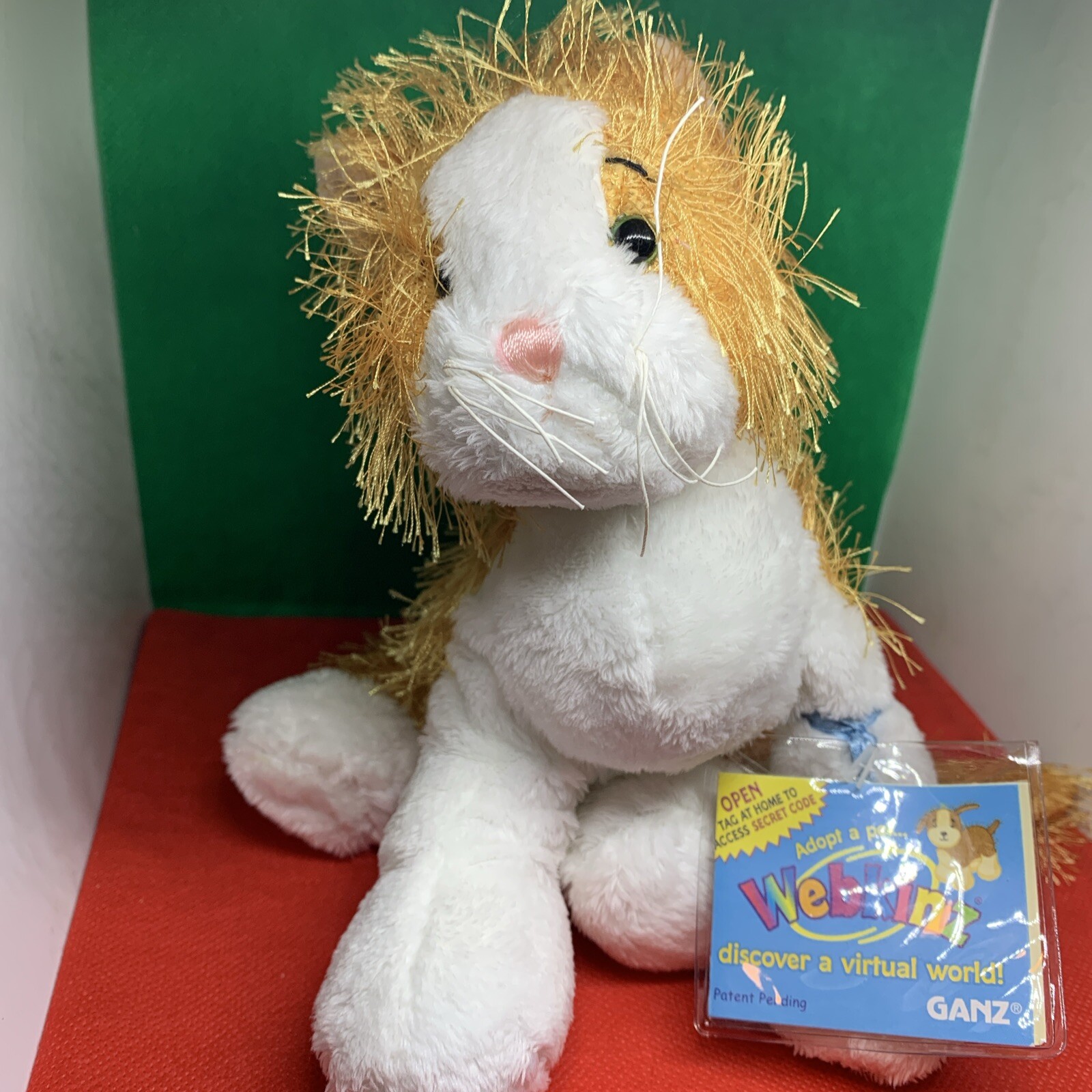 New Ganz Webkinz ORANGE CAT #HM017 Retired RARE w/Sealed Code ***Ships ...