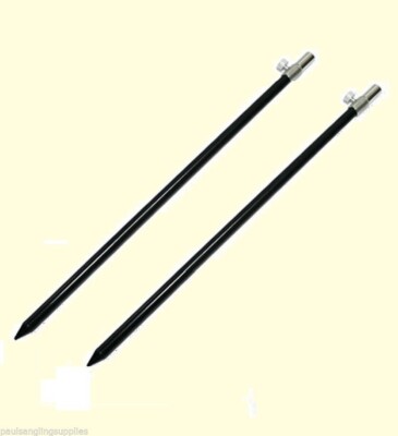 2 x Fishing Adjustable Banksticks Extending Bank Sticks 50-90cm | eBay UK