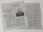 Snoid Comics R. Crumb 1989 Third Printing + More Two Magazine Clippings ...