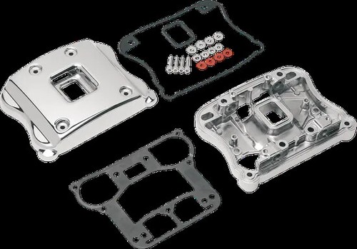 DS Chrome Rocker Box Cover Kit for Harley Sportster 1200 Super Low 15 ...