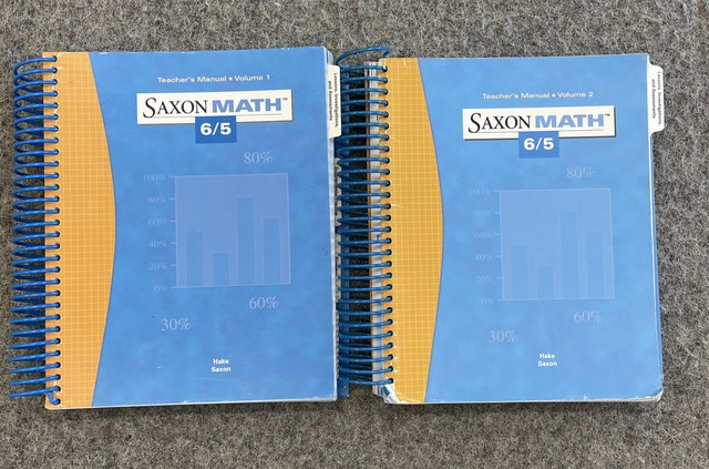 Saxon Math 65 3rd Ed. Teacher's Edition Te Volume 2 Manual Part 2 2004 ...