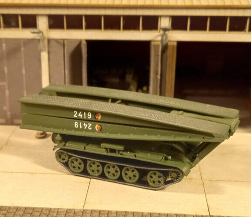 BLG-60 Brückenlegegerät Panzer, NVA, DDR, Spur TT, 1:120, Minitanks ...