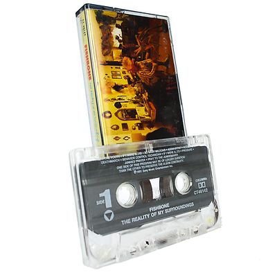 FISHBONE THE REALITY OF MY SURROUNDINGS Cassette Tape Album Vintage ...
