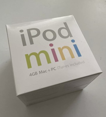 New Sealed Old Stock Apple iPod Mini 1st Generation - GOLD - Vintage ...