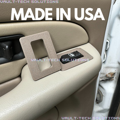 Tan Rear Window Switch Trim Repair Fix Escalade Yukon Tahoe Silverado ...