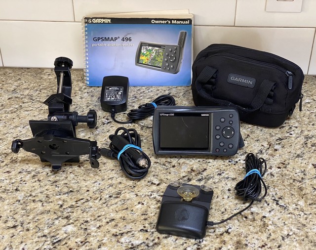 Garmin GPSMAP 496 VFR Bundle -no Battery- US for sale online | eBay
