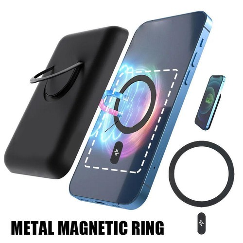 Universal Metal Plate Mag Safe Magnetic Wireless Charging Sticker Y6K4 ...