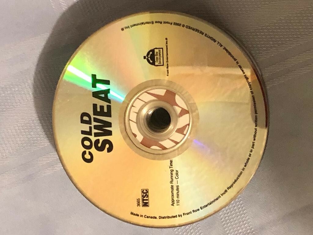 Cold Sweat (DVD, 2006)(Disc only) 692865195337| eBay