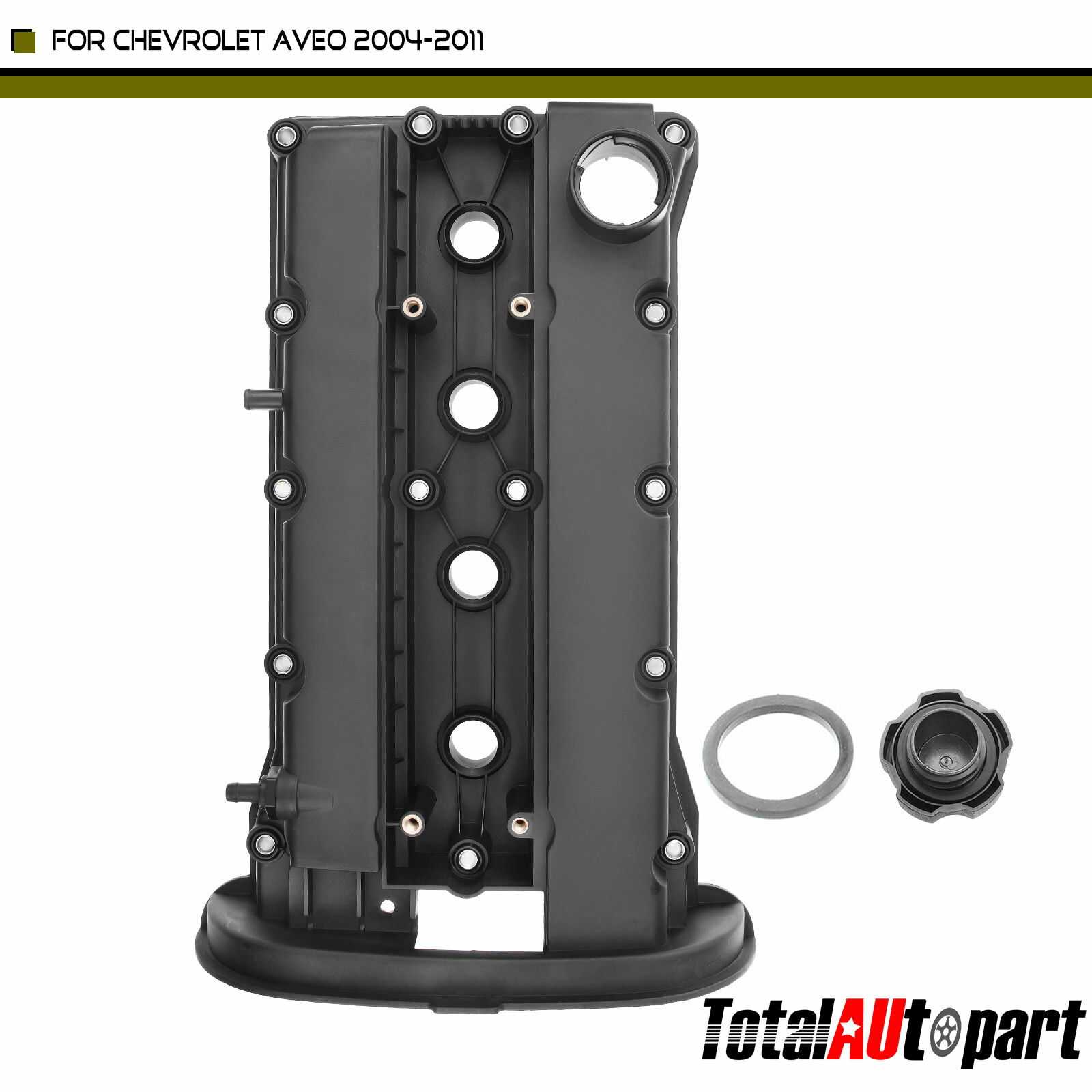 Engine Valve Cover for Chevrolet Aveo 2005-2011 Sedan 1.6L Petrol DOHC ...