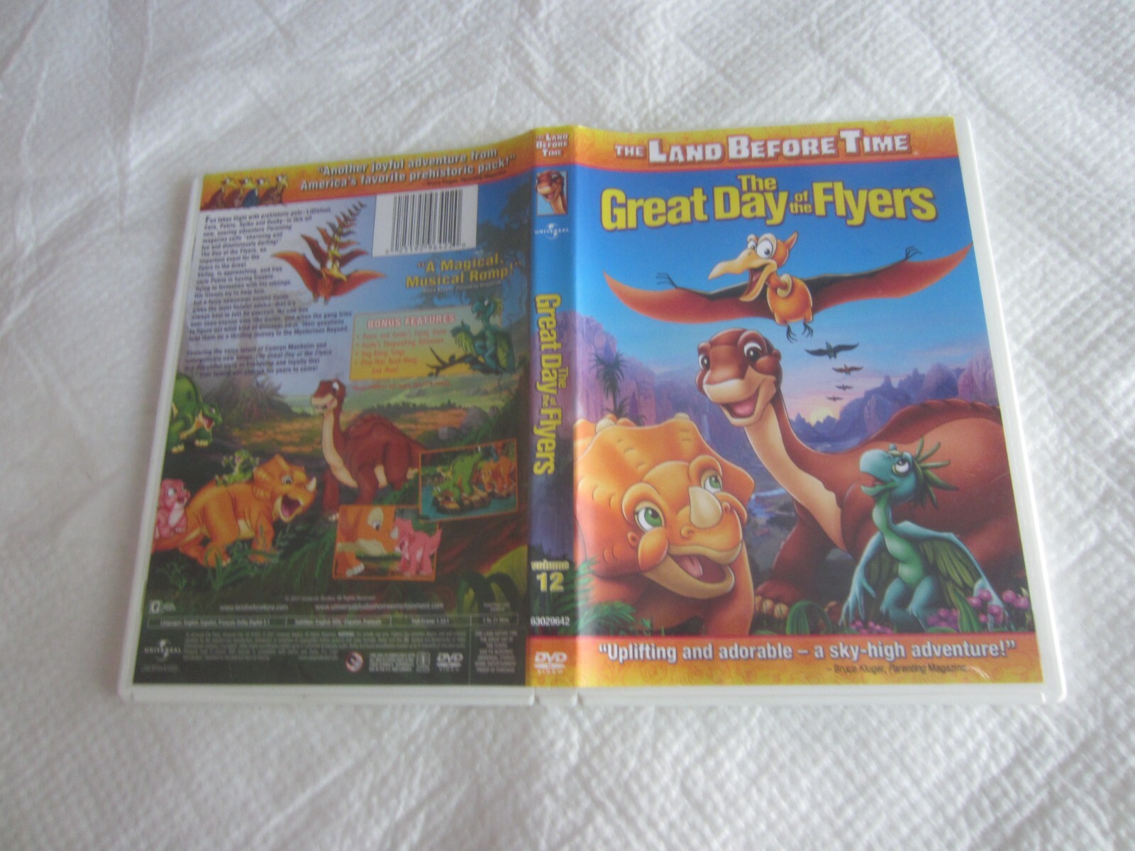 The Land Before Time Volume XII: The Great Day of the Flyers (DVD, 2007 ...