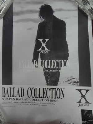 Ballad Collection/X Japan Promotional Novelty Poster | eBay