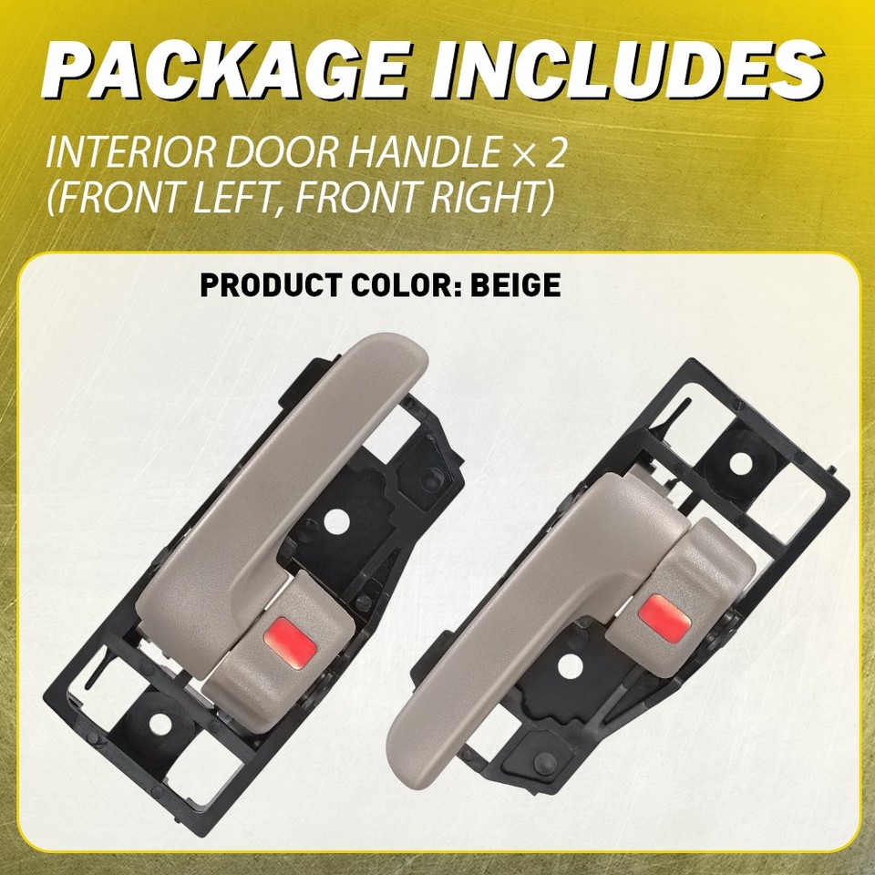 Front RH Inner LH Inside Interior Door Handle Beige Fit 2000-2006 ...
