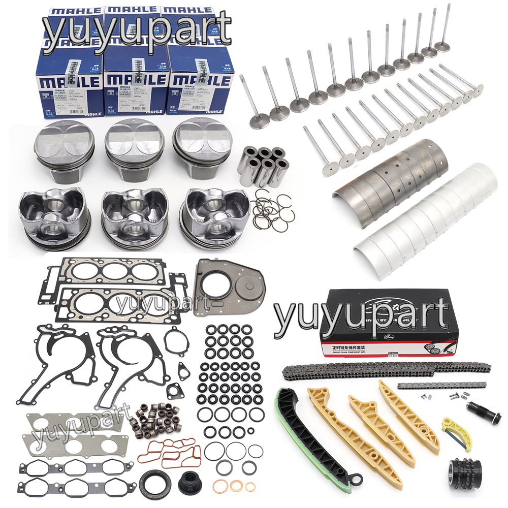 Engine Overhaul Rebuild Kit For Mercedes-Benz W204 W211 W164 M272 3.0L ...