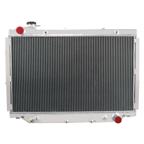 4 Row Radiator For 90-1998 Toyota Land Cruiser 80 Series HZJ80 HDJ80 ...