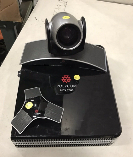 Polycom HDX 7000 Video Conference System, MTZ-9 Camera and Mic | eBay