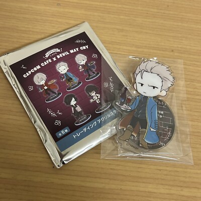 Vergil Sparda Devil May Cry DMC Mini Acrylic Stand 3” Capcom Cafe | eBay