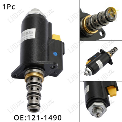 1 Pc Rotary Solenoid Valve 121-1490 1211490 For Caterpillar E320 325B ...