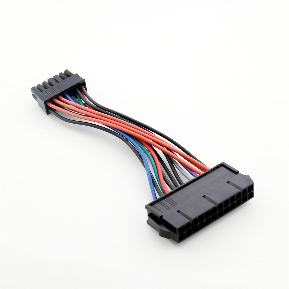 10pcs 24 Pin to 14 Pin Power Supply ATX Adapter Cable IBM Lenovo Q77 ...
