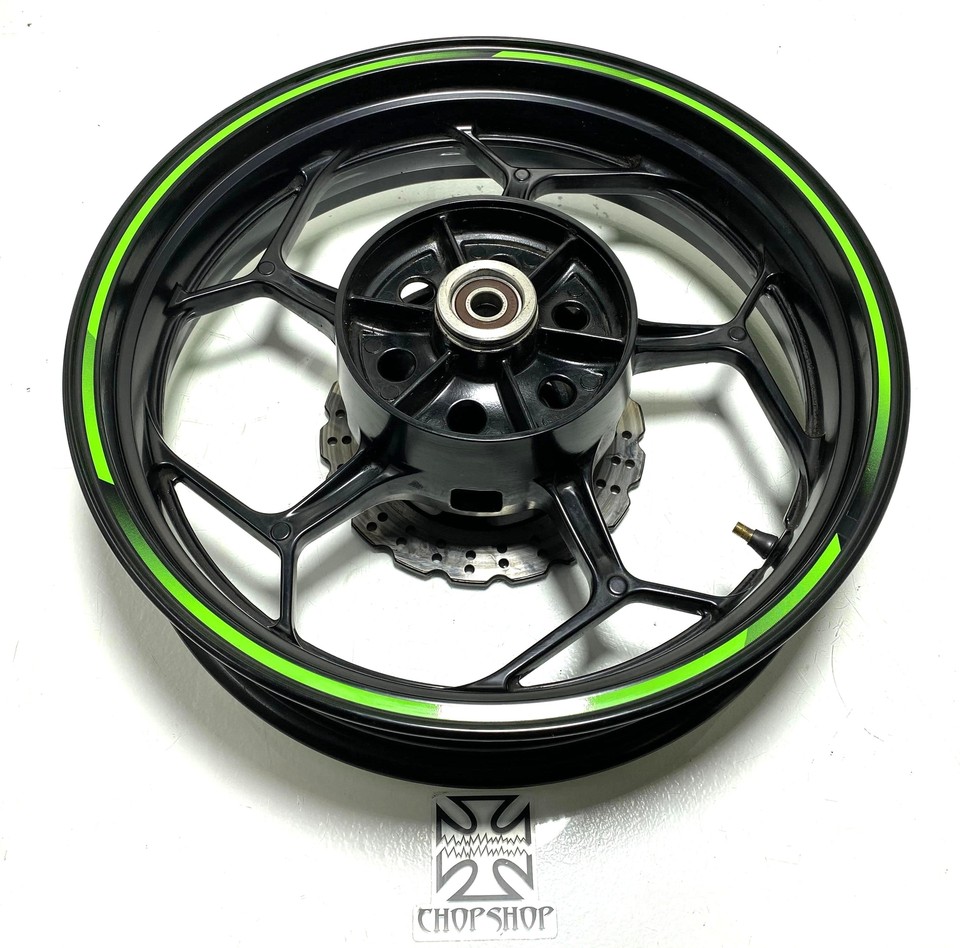 2016 13 14 15 16 17 KAWASAKI NINJA 300 EX300 REAR WHEEL RIM & ROTOR ...