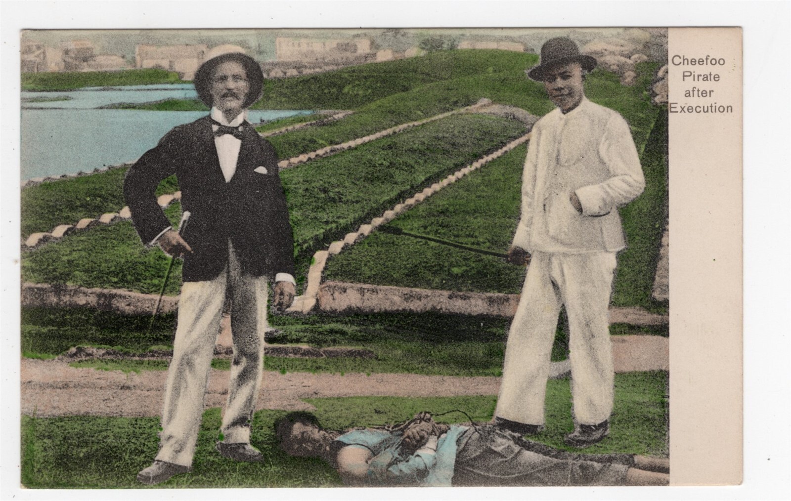 CHINA OLD POSTCARD CHEEFOO ( CHEFOO ) PIRATE AFTER EXECUTION | eBay