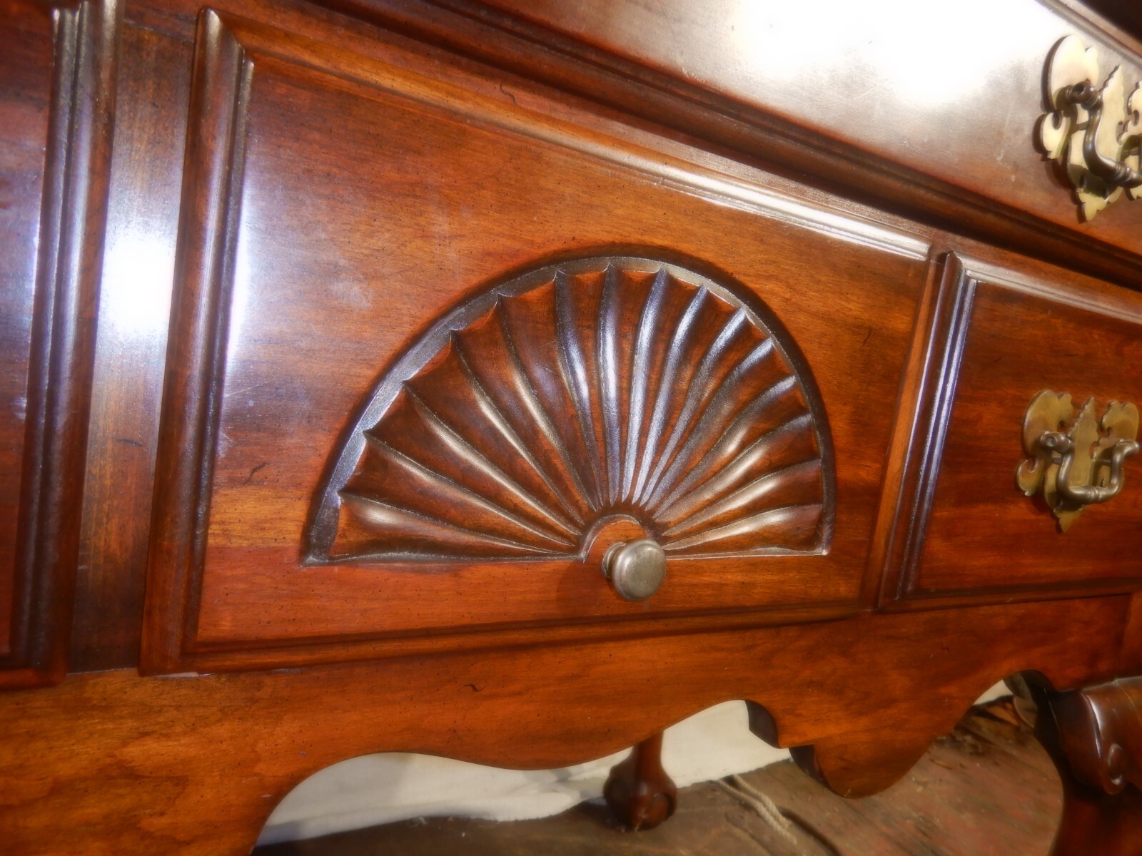 HARDEN Solid Cherry Queen Anne Highboy Traditional Chest Of Drawers | eBay