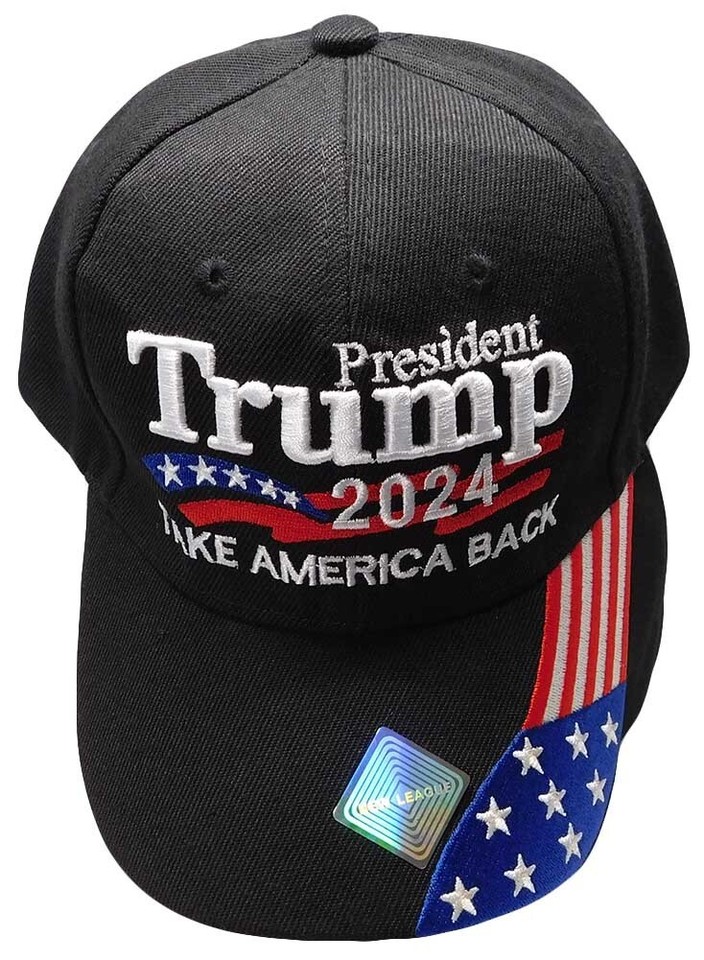 TRUMP 2024 Save America Take America Back HAT Embroidered Donald Trump ...