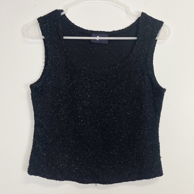 Vintage Rare Morbid Threads Black Shimmer Tank Top Shirt Gothic Punk ...