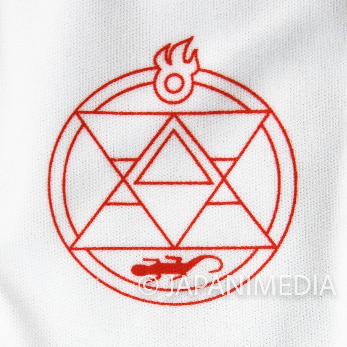 Flame Transmutation Circle Tattoo