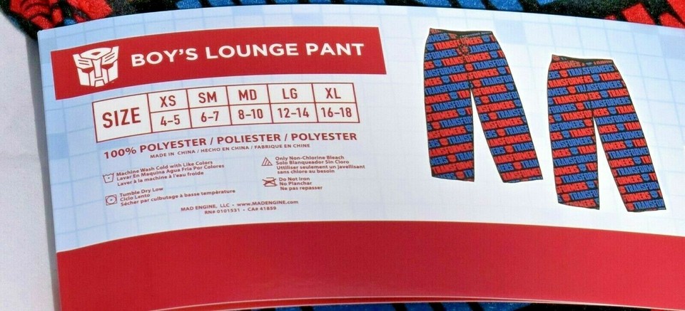 Transformers Boys Large Transformer Mania Pajama Sleep Pants New | eBay